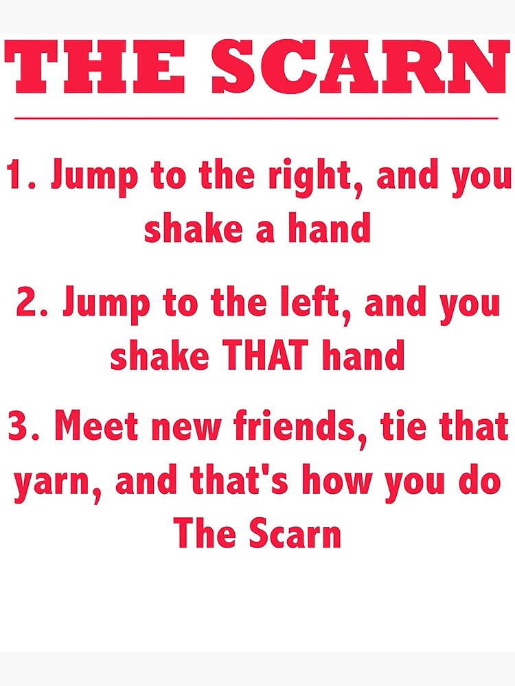 The Scarn! A How-To Guide Classic Premium Matte Vertical Poster sold by ...