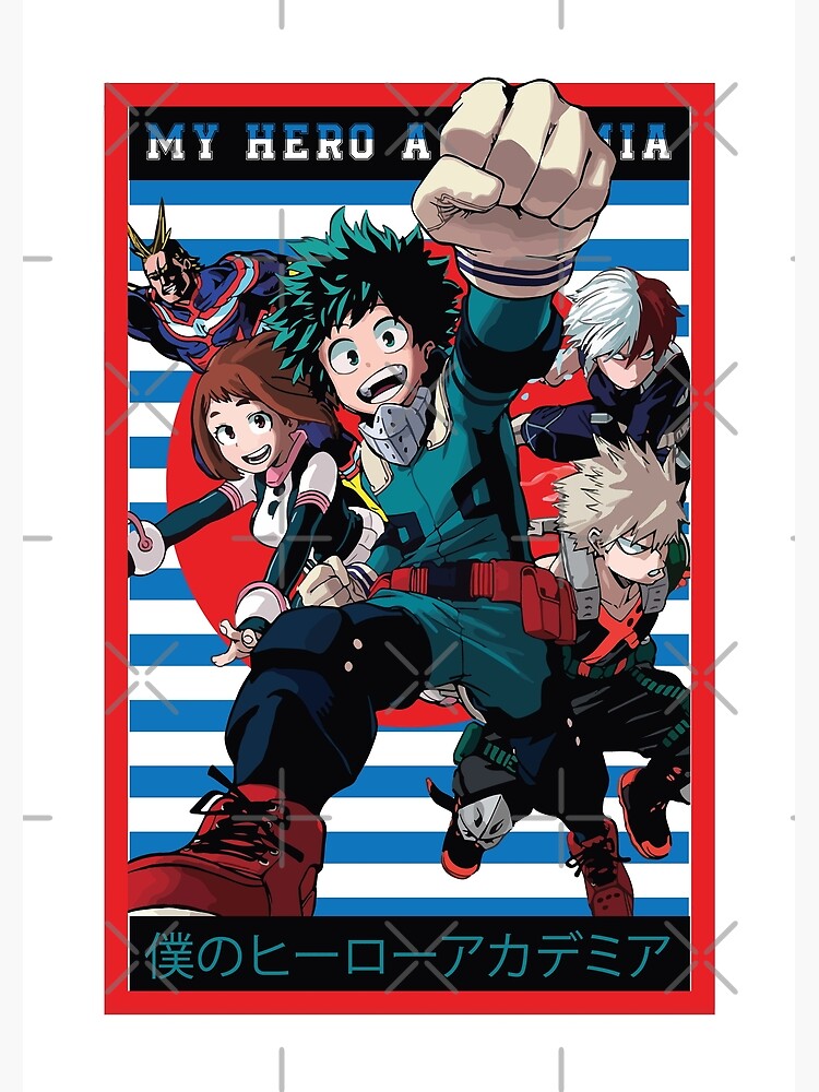 "MHA Class 1A" Poster for Sale by Karr83 | Redbubble