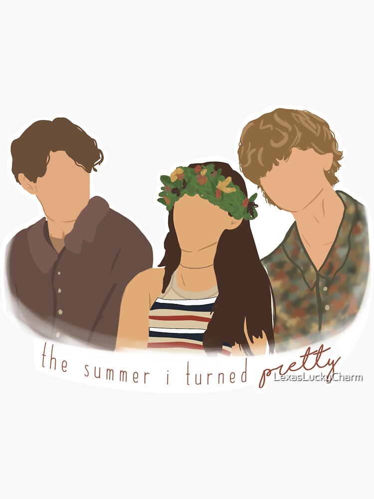 "The Summer I Turned Pretty // Trio " Sticker for Sale by ...