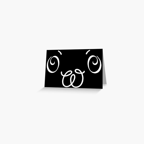 "Angry Owo Emoji" Greeting Card for Sale by ModiBohnam | Redbubble
