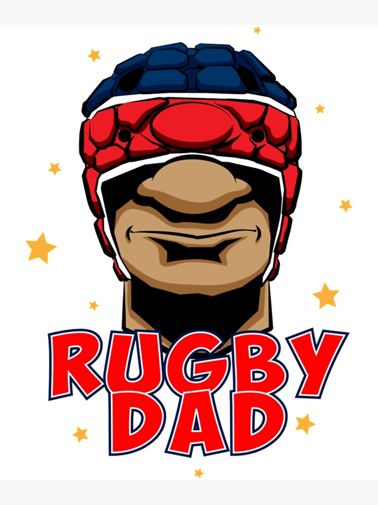 "Rugby dad, rugby gift, rugby union, rugby , rugby art, rugger " Poster ...
