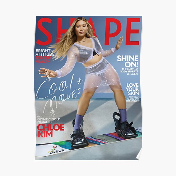 "Chloe Kim" Poster for Sale by marlonlund | Redbubble