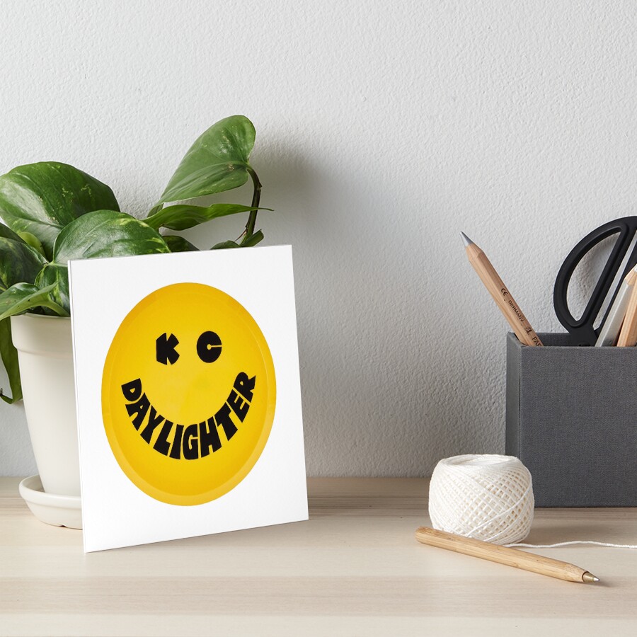 "light covers smiley face" Art Board Print for Sale by ayoayo13 | Redbubble