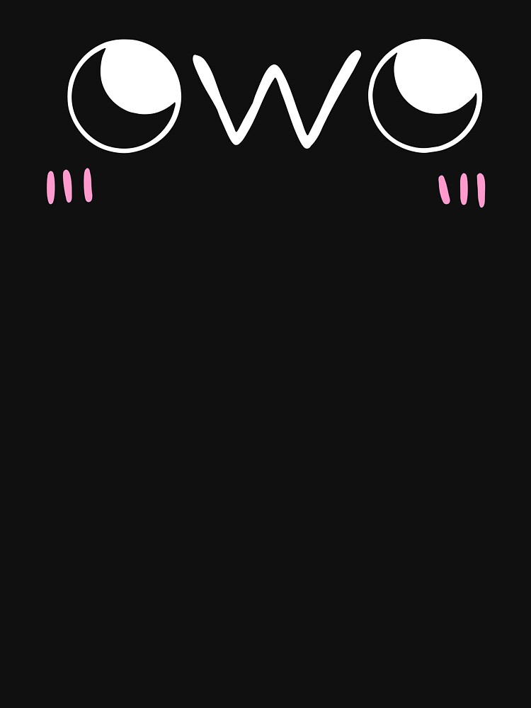 "Kawaii Owo Face" T-shirt for Sale by ModiBohnam | Redbubble | kawaii ...