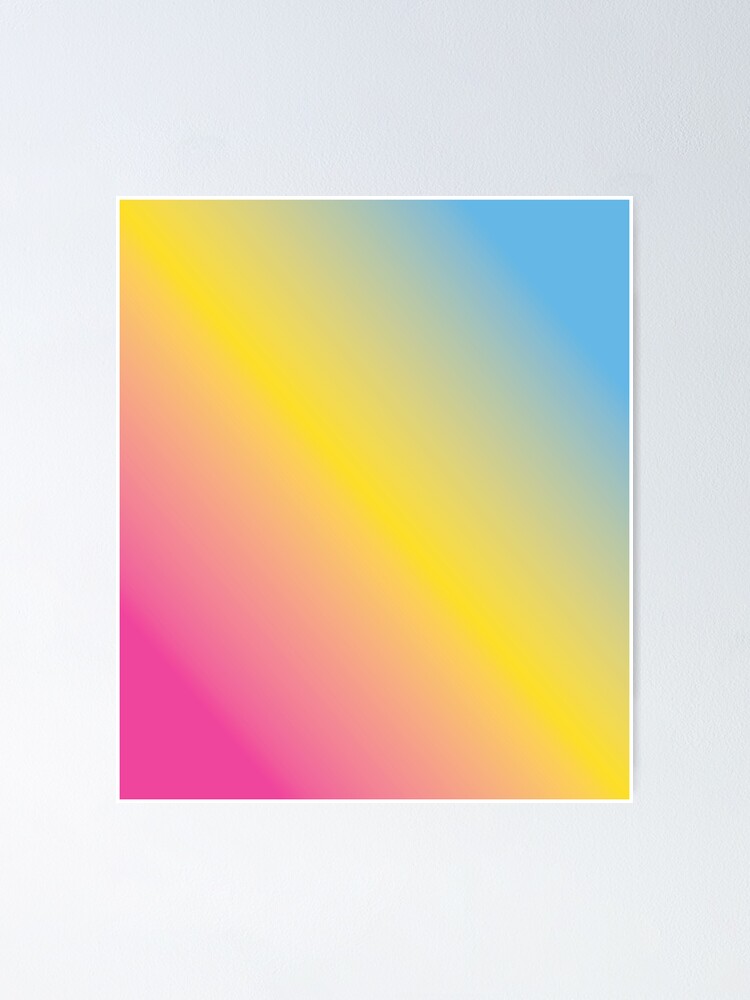 "Pansexual Pride - Subtle Pride Flag" Poster for Sale by buoyantpotato ...