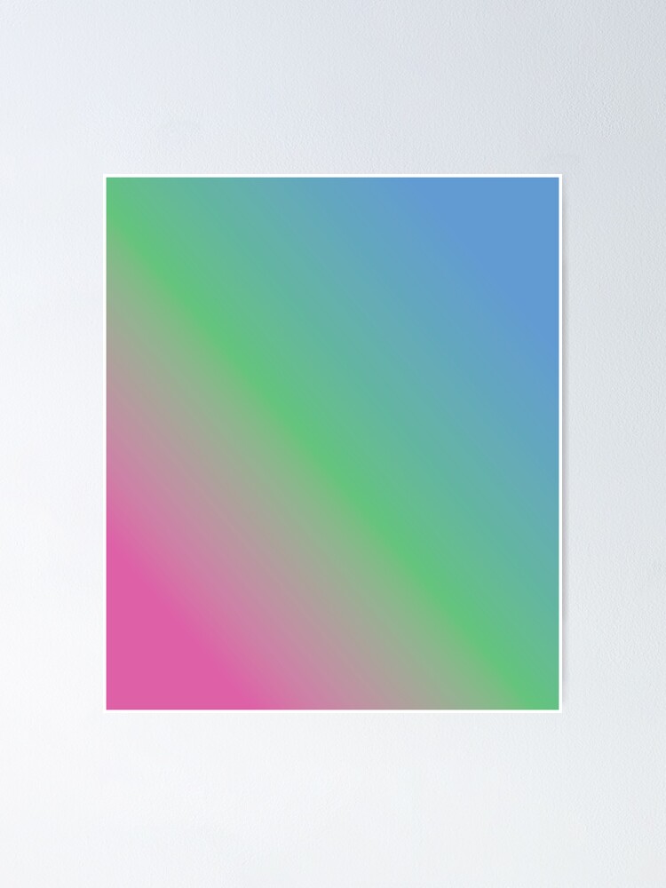 "Polysexual Pride - Subtle Pride Flag" Poster for Sale by buoyantpotato ...