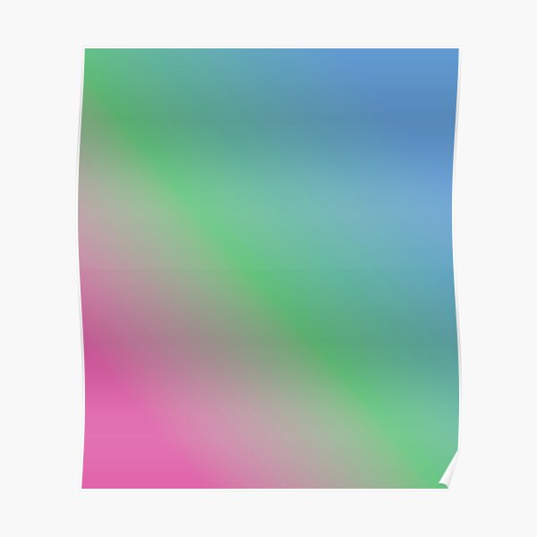 "Polysexual Pride - Subtle Pride Flag" Poster for Sale by buoyantpotato ...