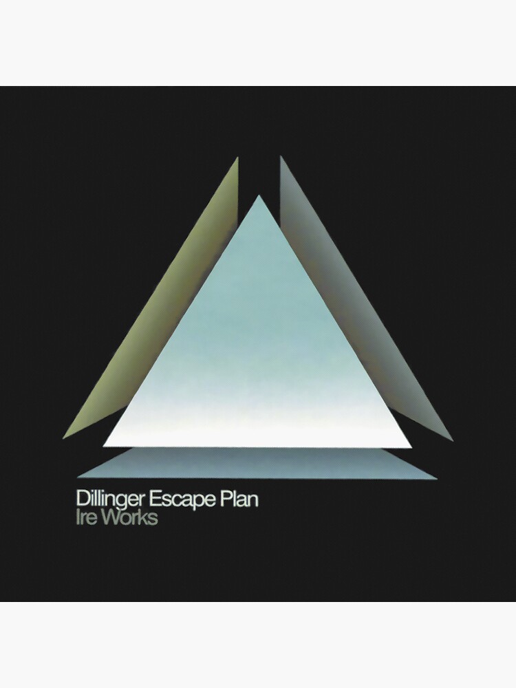 "DILINGER ESC PLAN" Sticker for Sale by srnmuliani | Redbubble