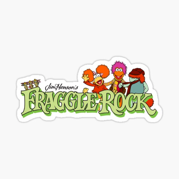 "FRAGGLE ROCK" Sticker for Sale by dseyabaega | Redbubble