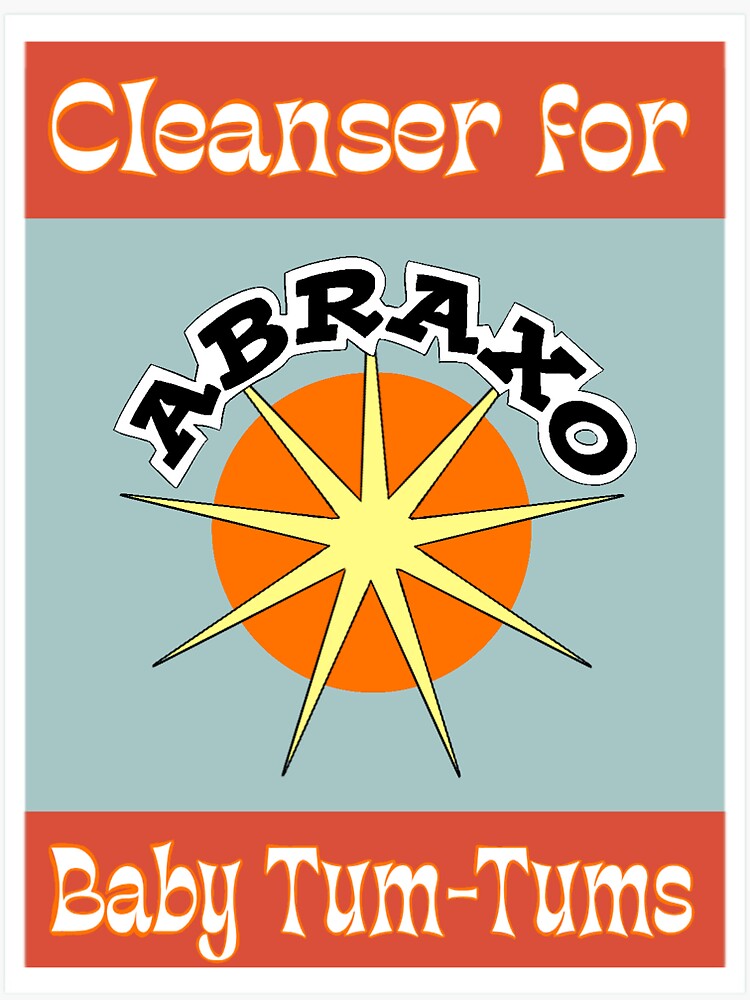 Pegatina «Abraxo Cleaner Fall Out limpiador para Baby Tum-Tum» de ...