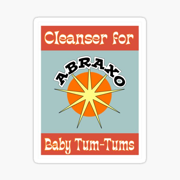 Pegatina «Abraxo Cleaner Fall Out limpiador para Baby Tum-Tum» de ...