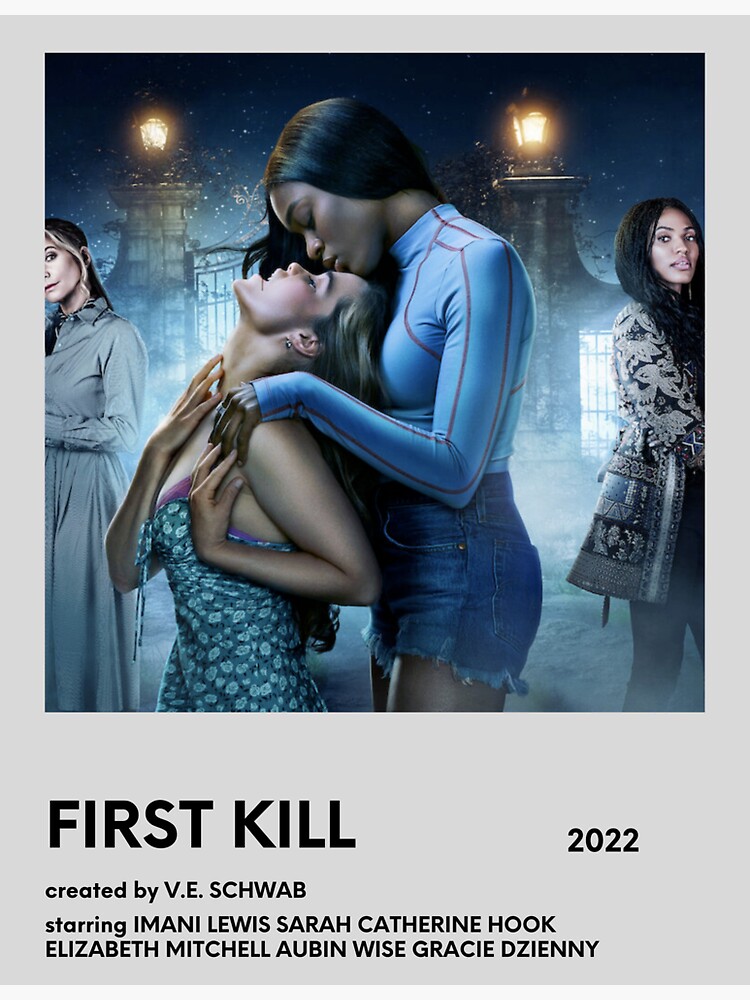 "First Kill Calliette Grey Frame Movie Poster" Sticker for Sale by ...