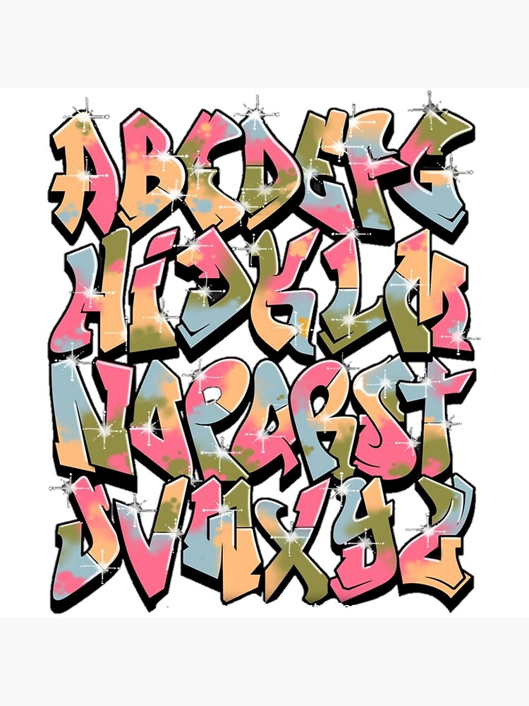 "Graffiti latter" Poster for Sale by Dollarex | Redbubble