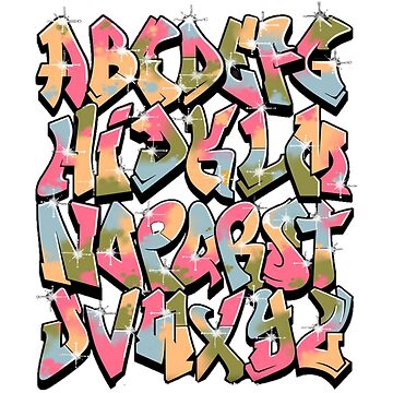 "Graffiti latter" Sticker for Sale by Dollarex | Redbubble