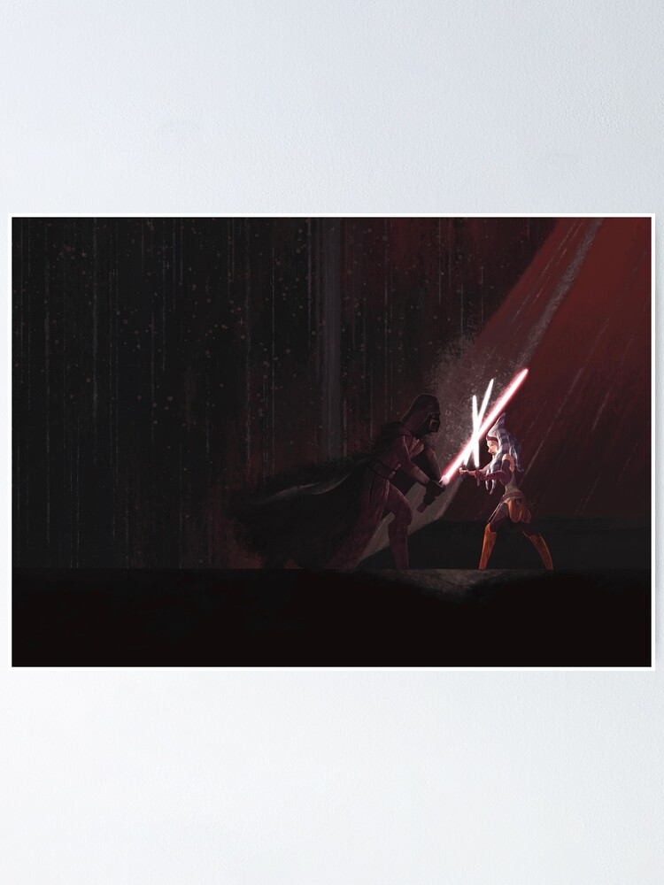 "Master vs. Apprentice" Poster for Sale by MyrineArt | Redbubble