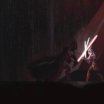 "Master vs. Apprentice" Postcard for Sale by MyrineArt | Redbubble