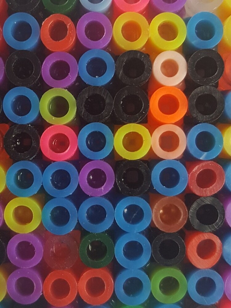 Coque iPhone « Hama Perles-Pyssla moments », par klaus-V-P | Redbubble