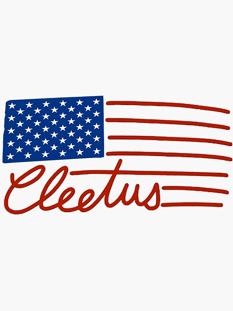 "cleetus mcfarland" Sticker for Sale by Loisood | Redbubble