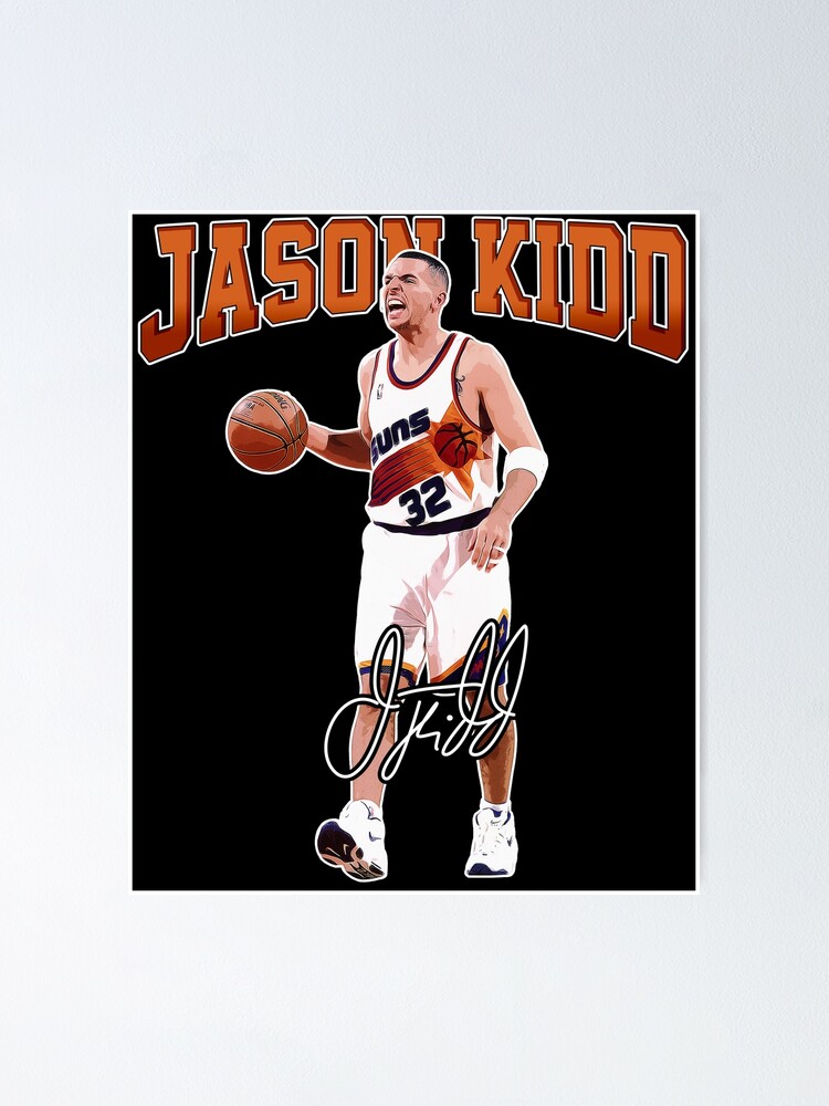 "Jason Kidd Basketball Legend Signature Vintage Retro 80s 90s Bootleg ...