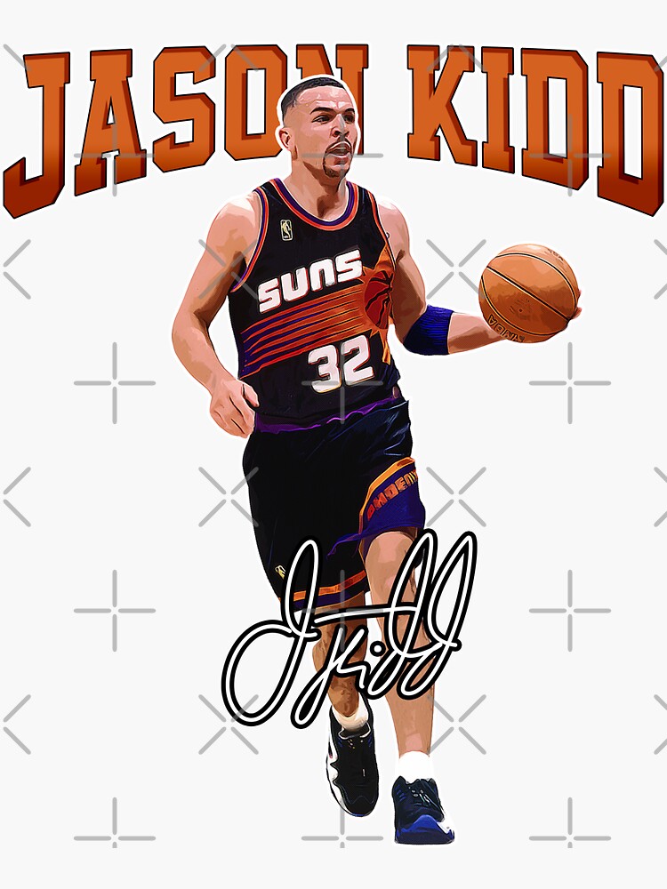 "Jason Kidd Basketball Legend Signature Vintage Retro 80s 90s Bootleg ...