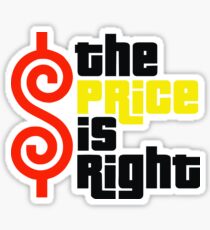 The Price Is Right: Stickers | Redbubble