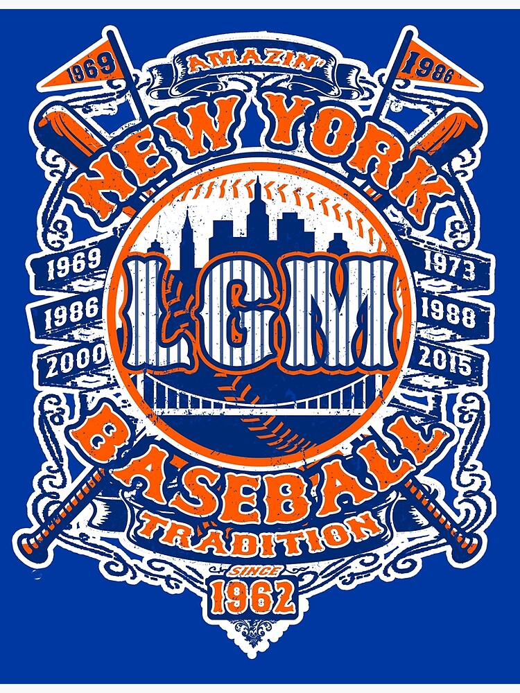 "AMAZING NEW YORK METS BASEBALL TRADITION - LGM" Poster for Sale by ...