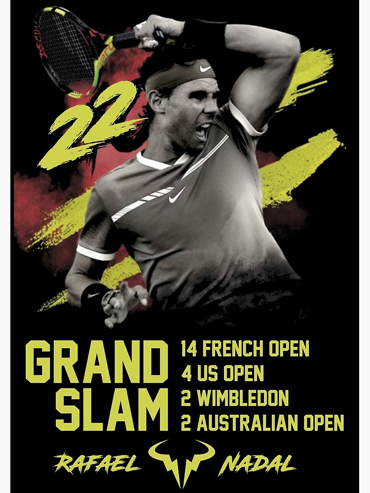 "RAFAEL NADAL 22" Poster for Sale by Ambroseipes | Redbubble
