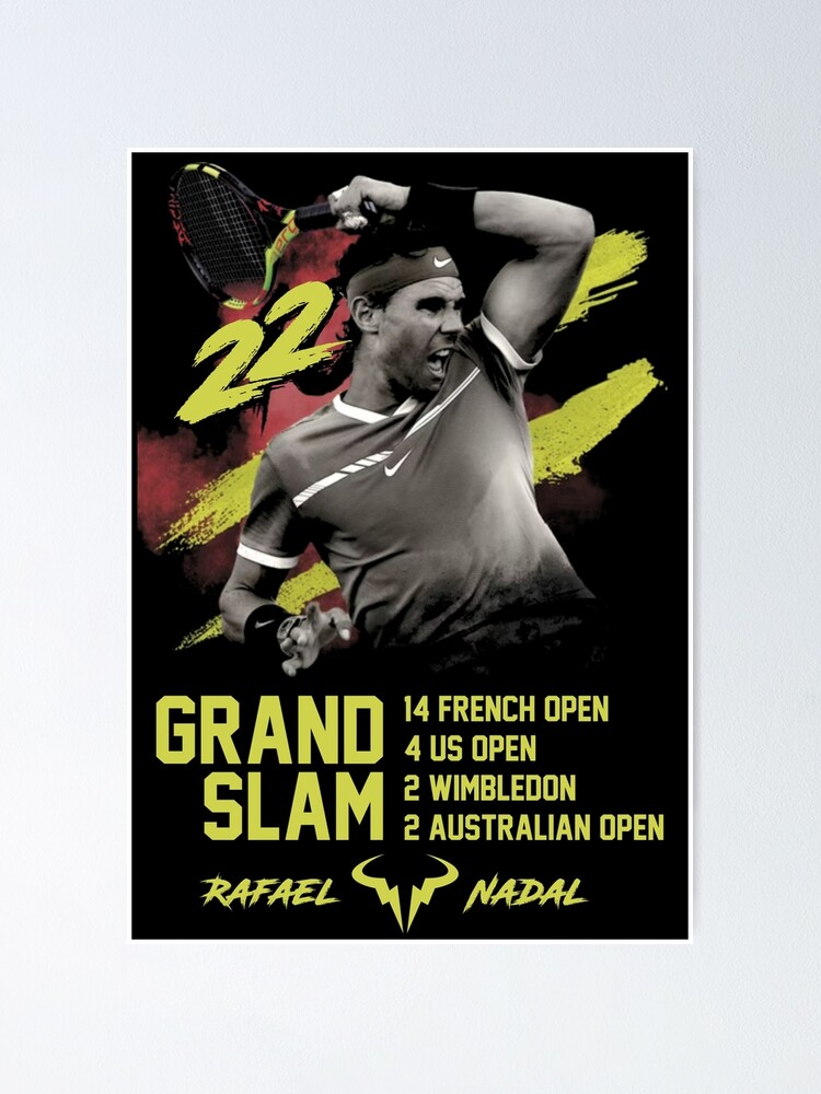 "RAFAEL NADAL 22" Poster for Sale by Ambroseipes | Redbubble