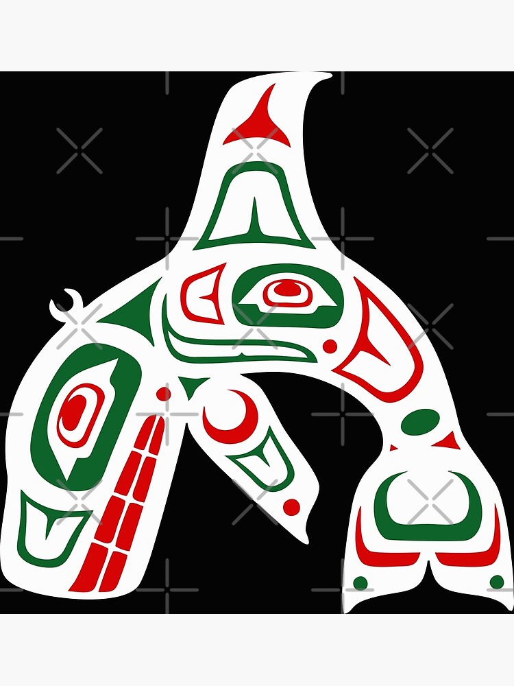 "Haida Tlingit Native" Art Print for Sale by Bersaynasys | Redbubble