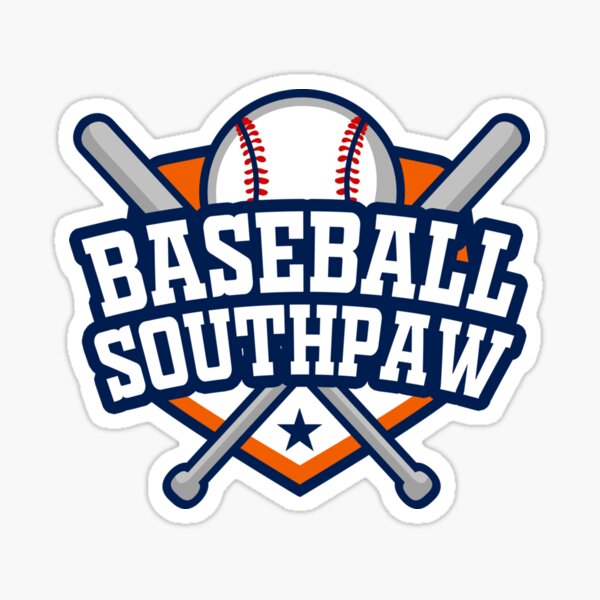 "Baseball Southpaw Gift Matching Family Names Also Available Sticker ...