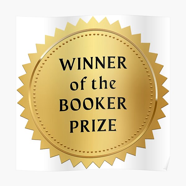 "Booker Prize Winner Golden Medal" Poster for Sale by BeakHouse | Redbubble