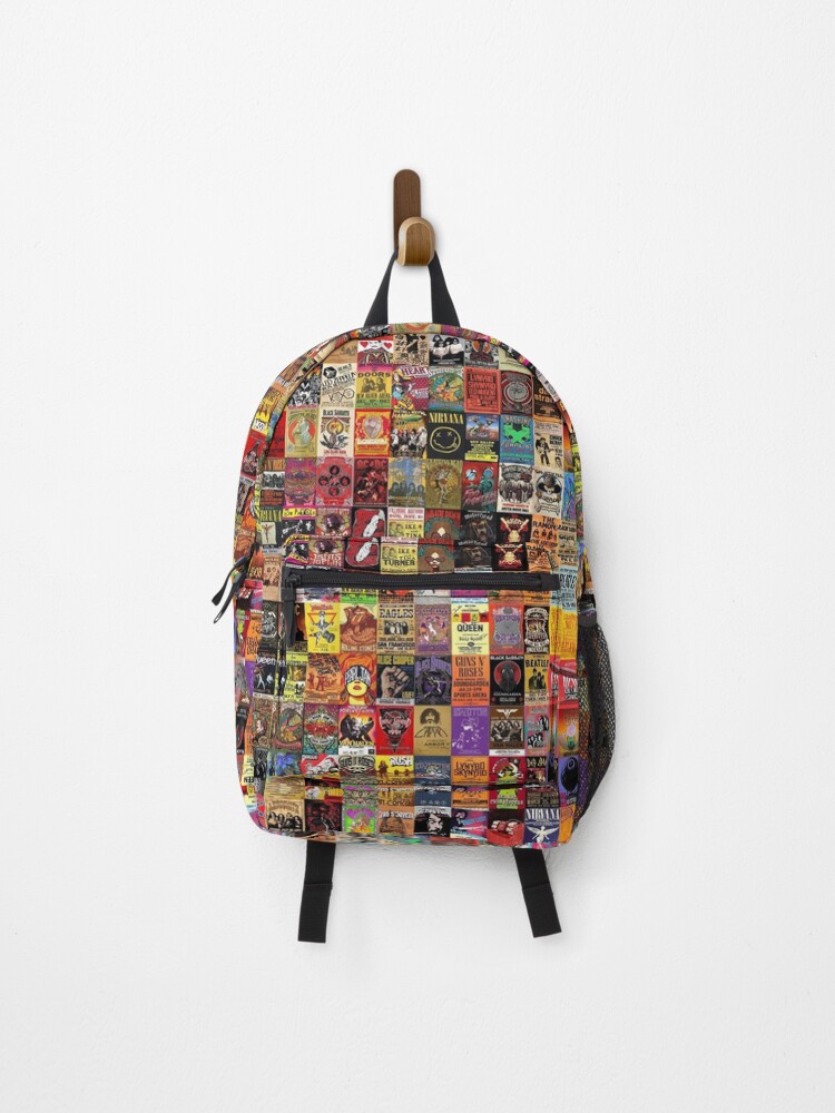 "Rock Band " Backpack for Sale by weltyhoward | Redbubble
