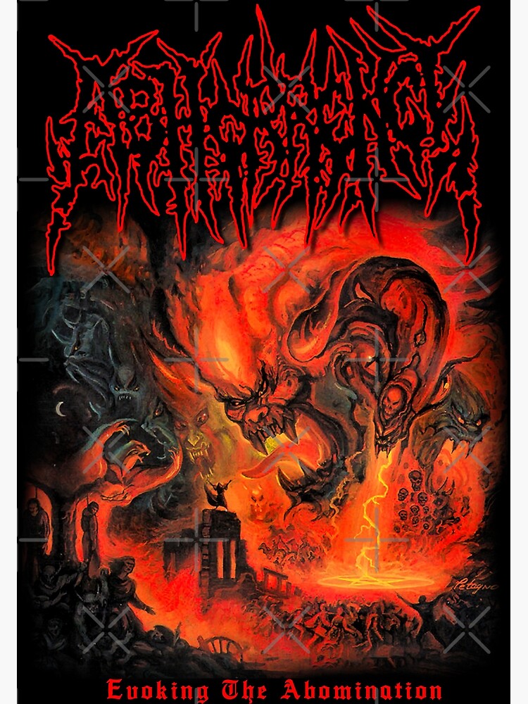 "Evoking the Abomination by Abhorrence - Classic Old School Brazillian ...