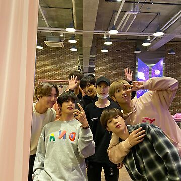 "BTS Group Selfie Selca Photo Pop Up Shop" Art Board Print for Sale by ...