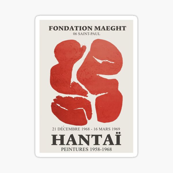 "HANTAI" Sticker for Sale by malissagibbs68 | Redbubble