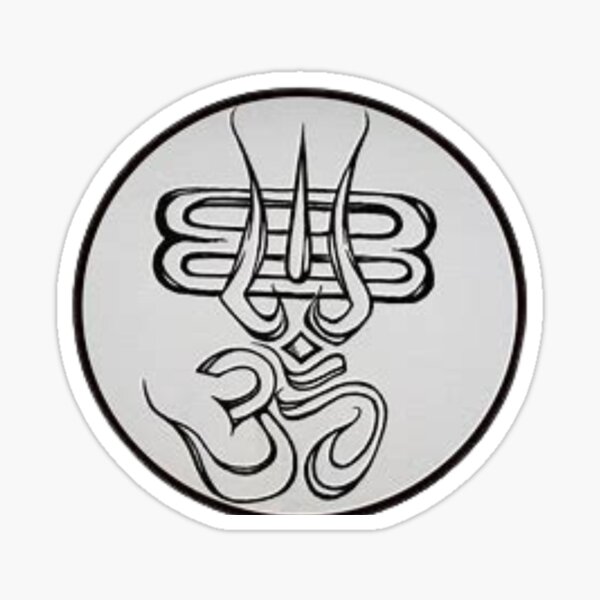 "LORD SHIV " Sticker for Sale by TheSplendid | Redbubble