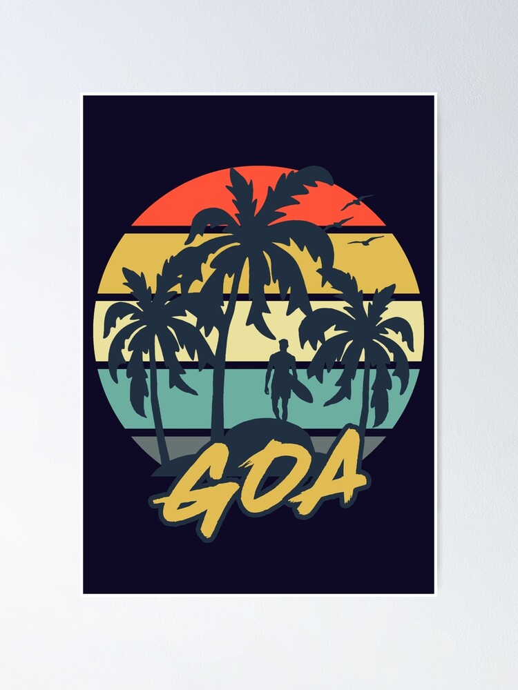 "Vintage Goa holiday" Poster for Sale by sid1497 | Redbubble