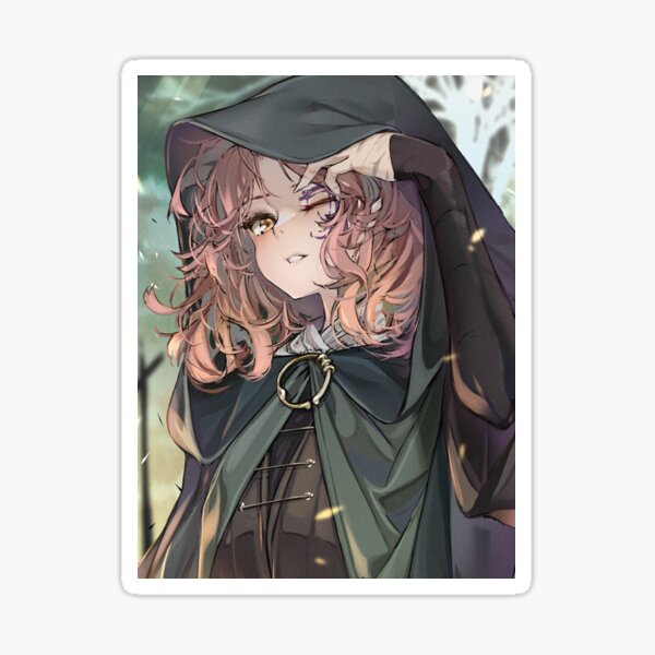 "Elden Ring Hanni" Sticker for Sale by MeaganJacobi | Redbubble