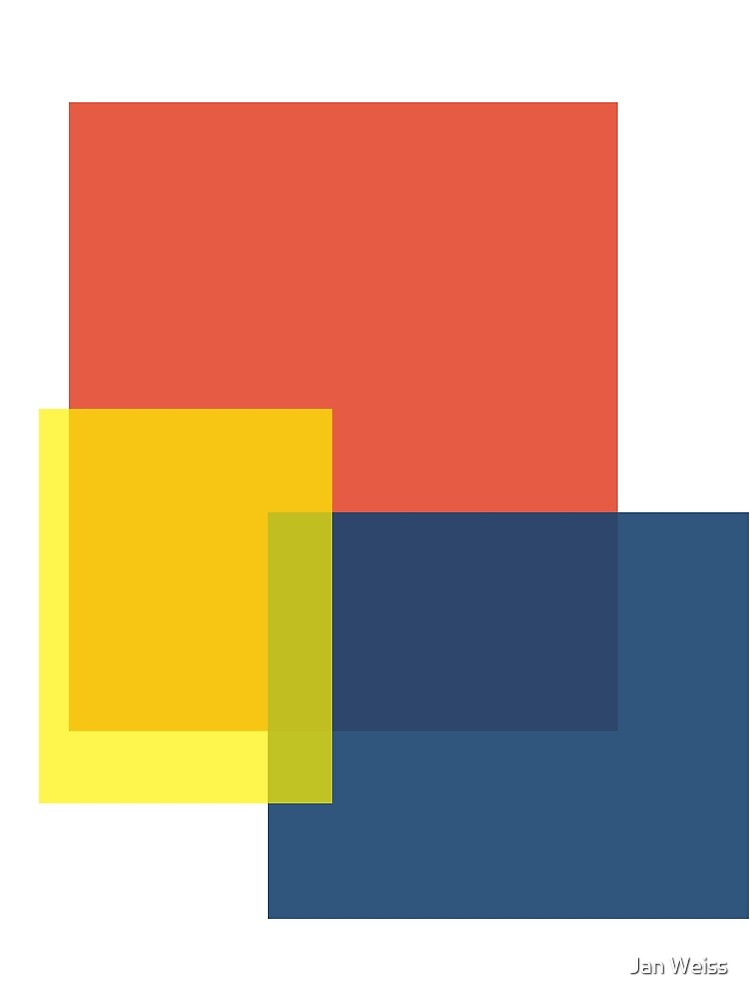 "Primary Colors - Color Block" Poster for Sale by tuesdaymoon | Redbubble