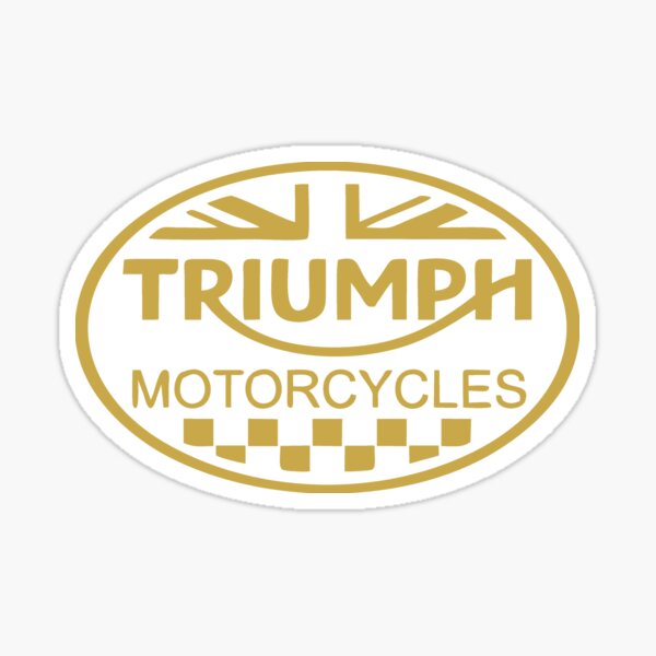 "Triumph-logo" Sticker for Sale by VirgilKautz421 | Redbubble