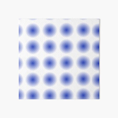 "Collection of blue blur dots on white background" Art Board Print for ...