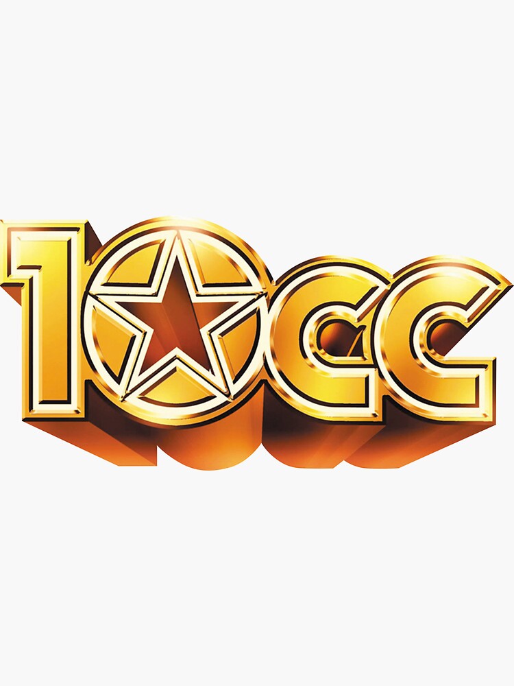 "10CC BAND 10 CC BAND" Sticker for Sale by axcastarlai | Redbubble