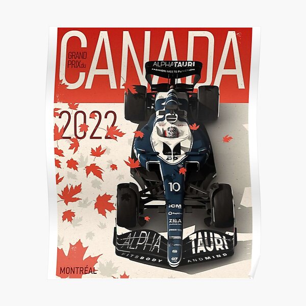 "canadian grand prix Poster " Poster for Sale by NagleyAlex1 | Redbubble