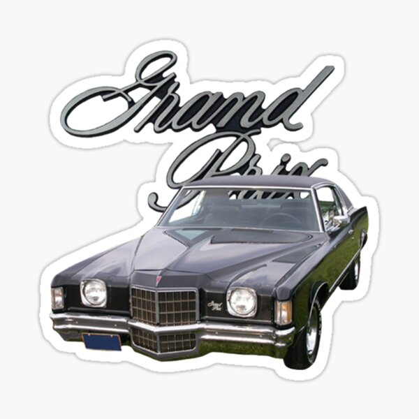 "1972 Pontiac Grand Prix " Sticker for Sale by NagleyAlex1 | Redbubble