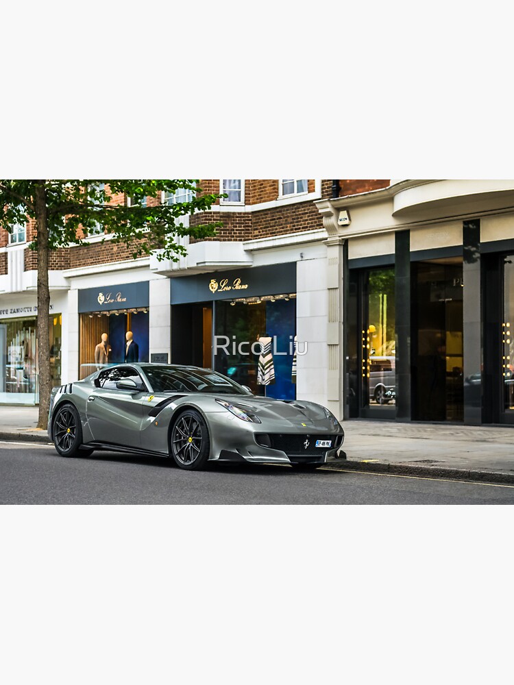 "Ferrari F12 TDF" Sticker for Sale by ricoliu | Redbubble