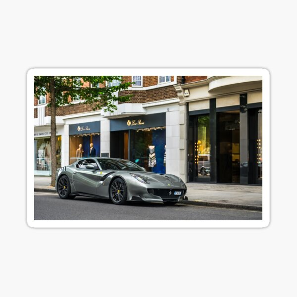 "Ferrari F12 TDF" Sticker for Sale by ricoliu | Redbubble