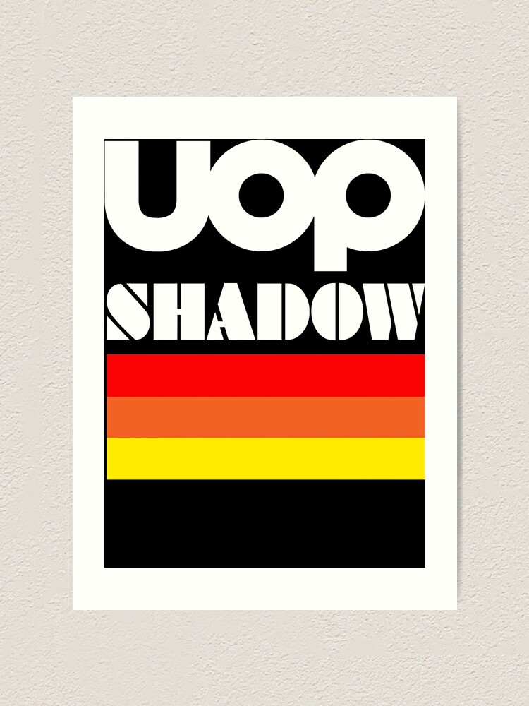 "UOP Shadow retro F1 sponsor block logo" Art Print for Sale by ...