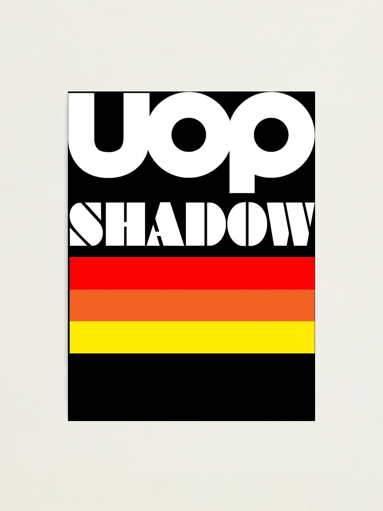 "UOP Shadow retro F1 sponsor block logo" Photographic Print for Sale by ...