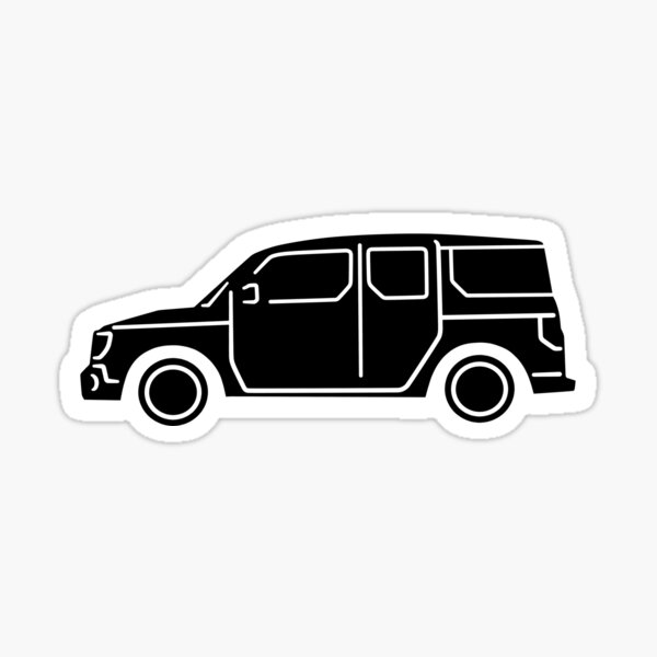 "Honda Element" Sticker for Sale by AutoClub | Redbubble