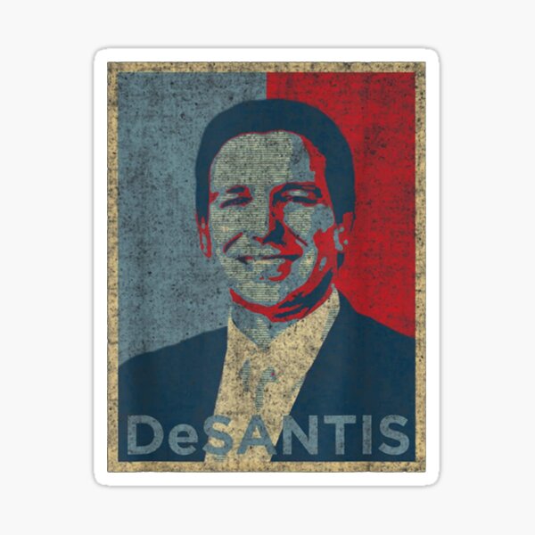 "Governor desantis vintage" Sticker for Sale by Jeff929 | Redbubble